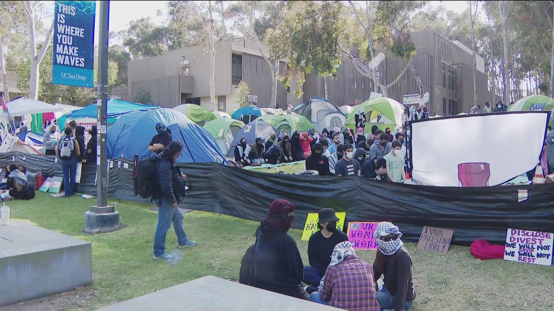 UCSD students join protestors nationwide for second day of ...