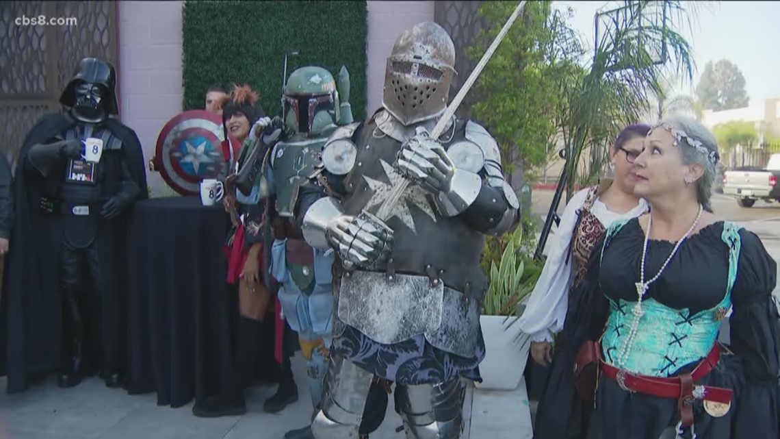 Cosplayers unite in San Diego for Fangaea Con | cbs8.com