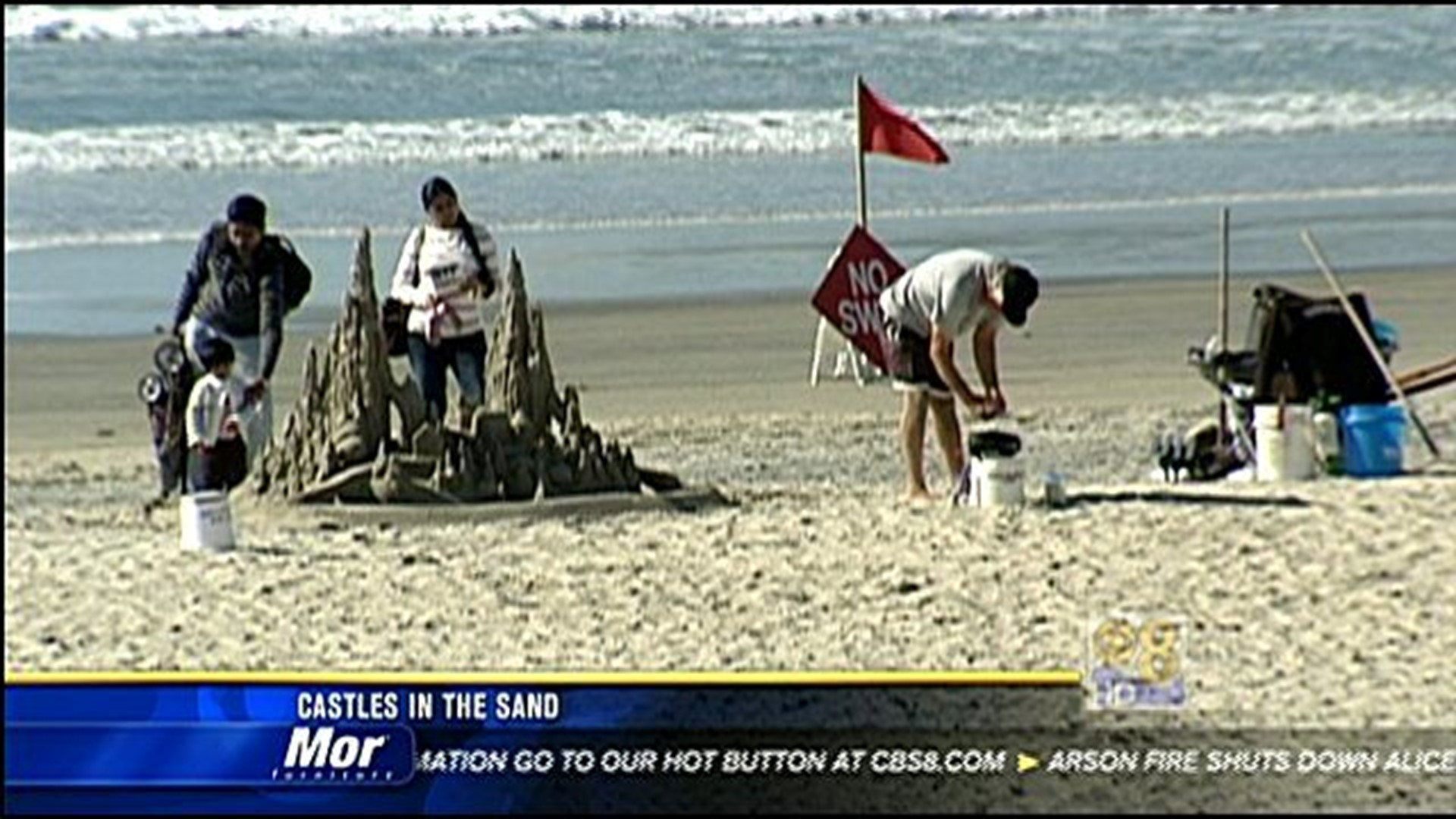 The Sand Castle Man: Castles in the sand | cbs8.com