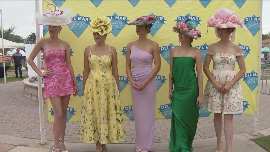 Del Mar Opening Day hats and fashion | cbs8.com
