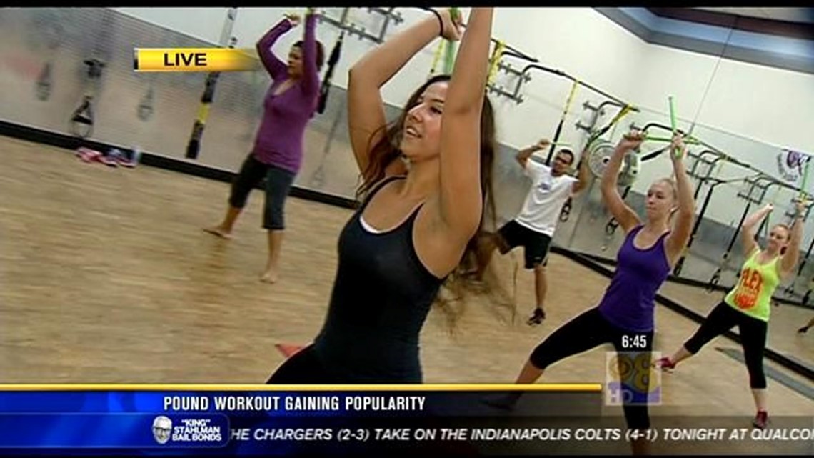 'Pound' workout gaining popularity | cbs8.com
