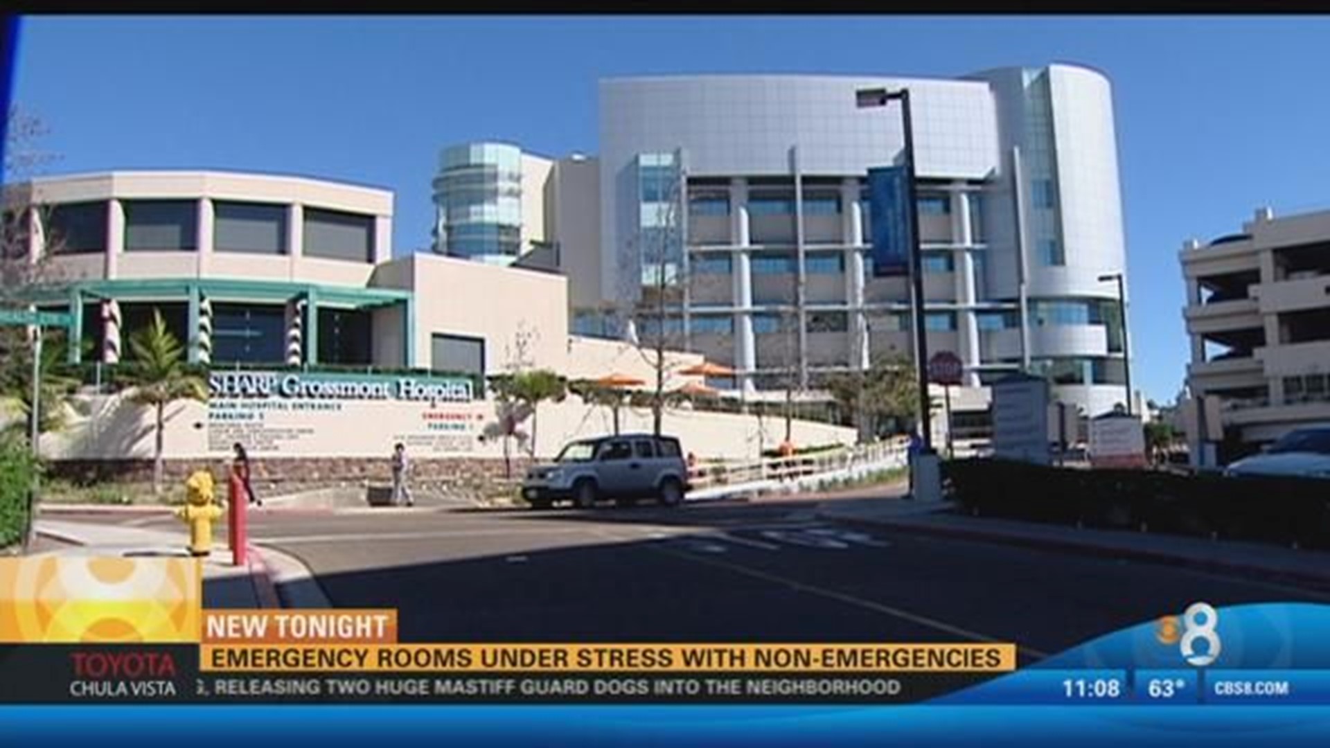 Emergency rooms under stress with non-emergencies | cbs8.com