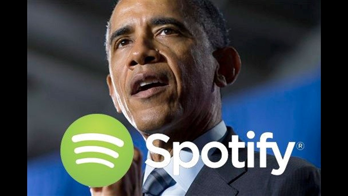 Obama releases music playlists on Spotify | cbs8.com