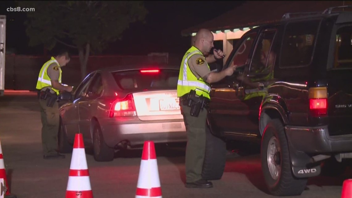 San Diego ranks #1 in California with DUI drivers | cbs8.com