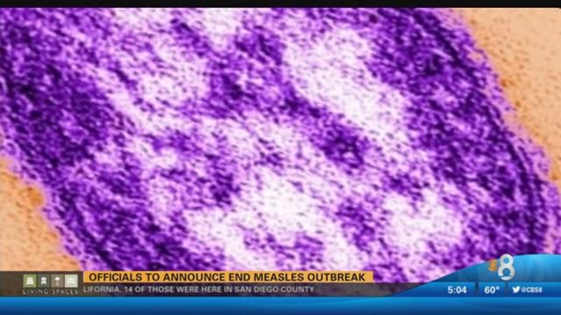 Disney-linked measles outbreak soon to be over in California | cbs8.com
