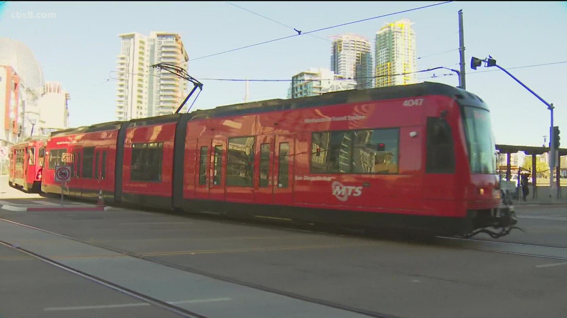 Record breaking ridership for MTS public transit | cbs8.com