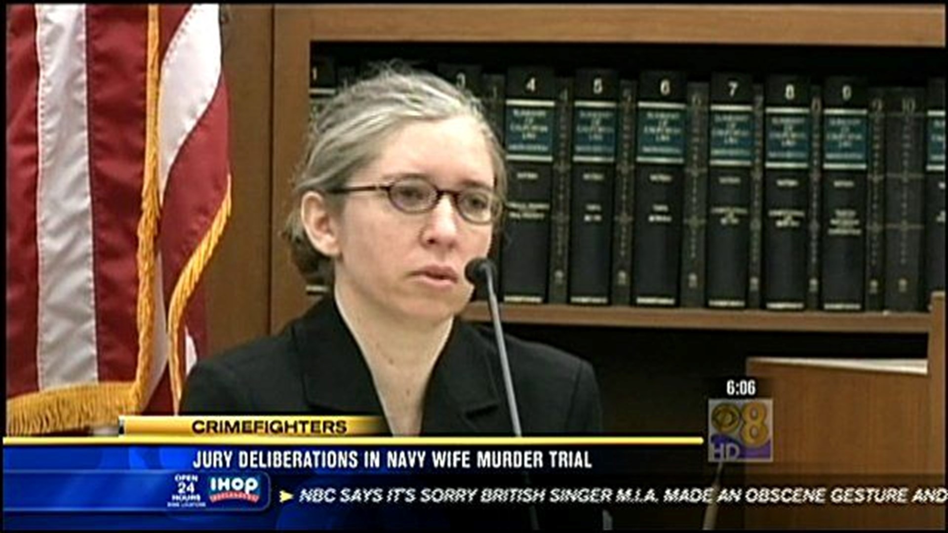 Jury deliberations continue in Navy wife murder trial | cbs8.com
