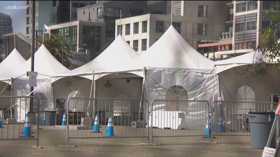 UCSD closes Petco Park vaccination station Friday, Saturday | cbs8.com