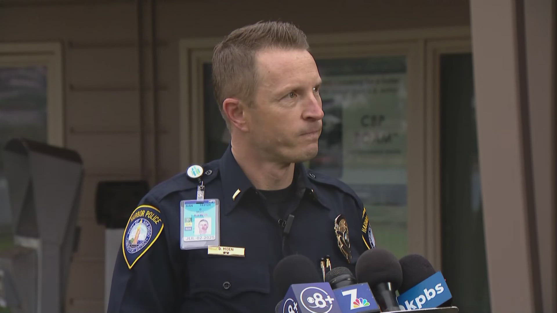 FULL BRIEFING | Port of San Diego Harbor Police update on military ...