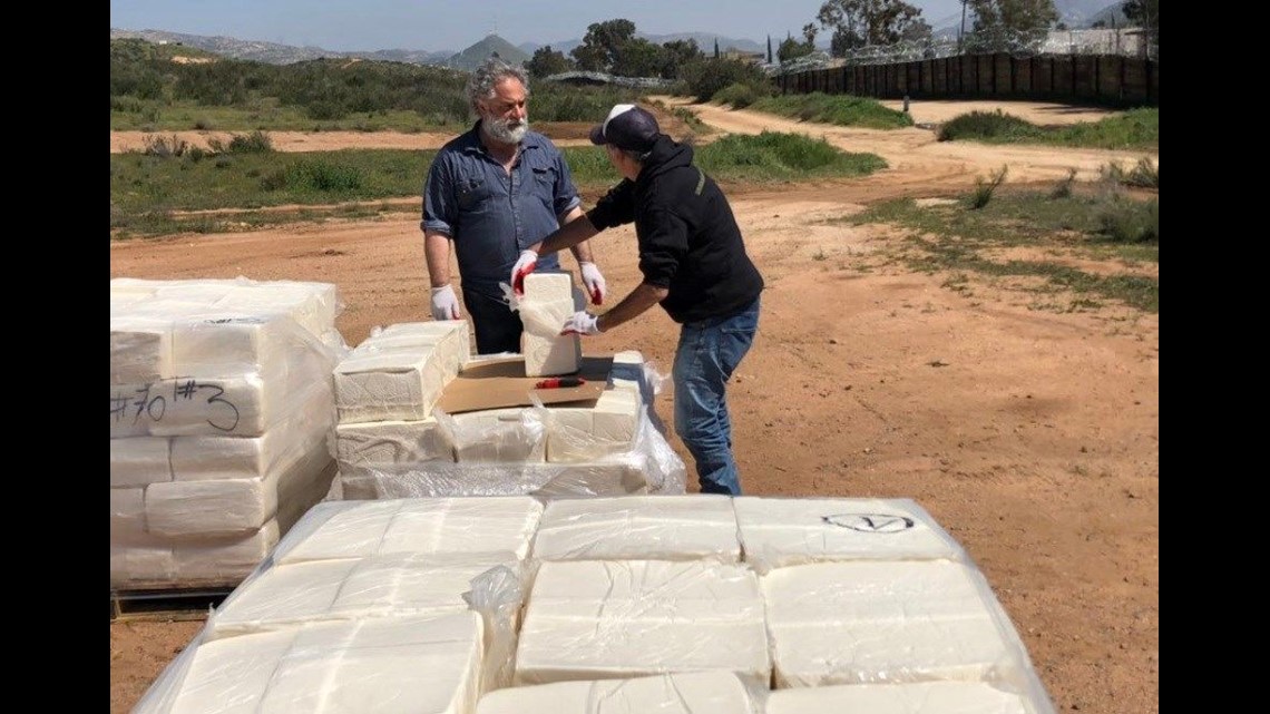 Artist Cosimo Cavallaro is building a border cheese wall out of cotija ...