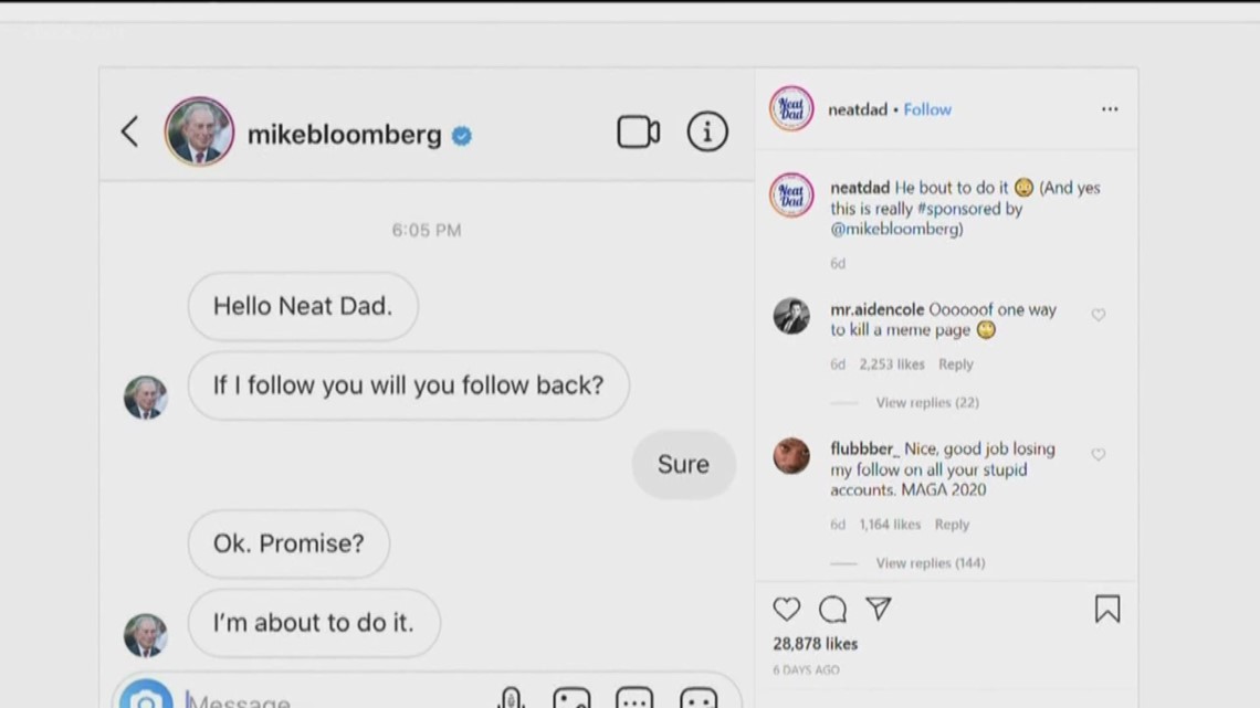 Michael Bloomberg releases campaign memes | cbs8.com