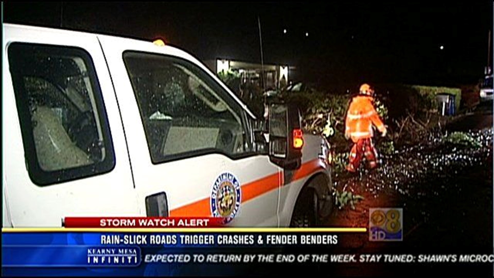 Second cold, windy storm triggers wrecks and flooding | cbs8.com