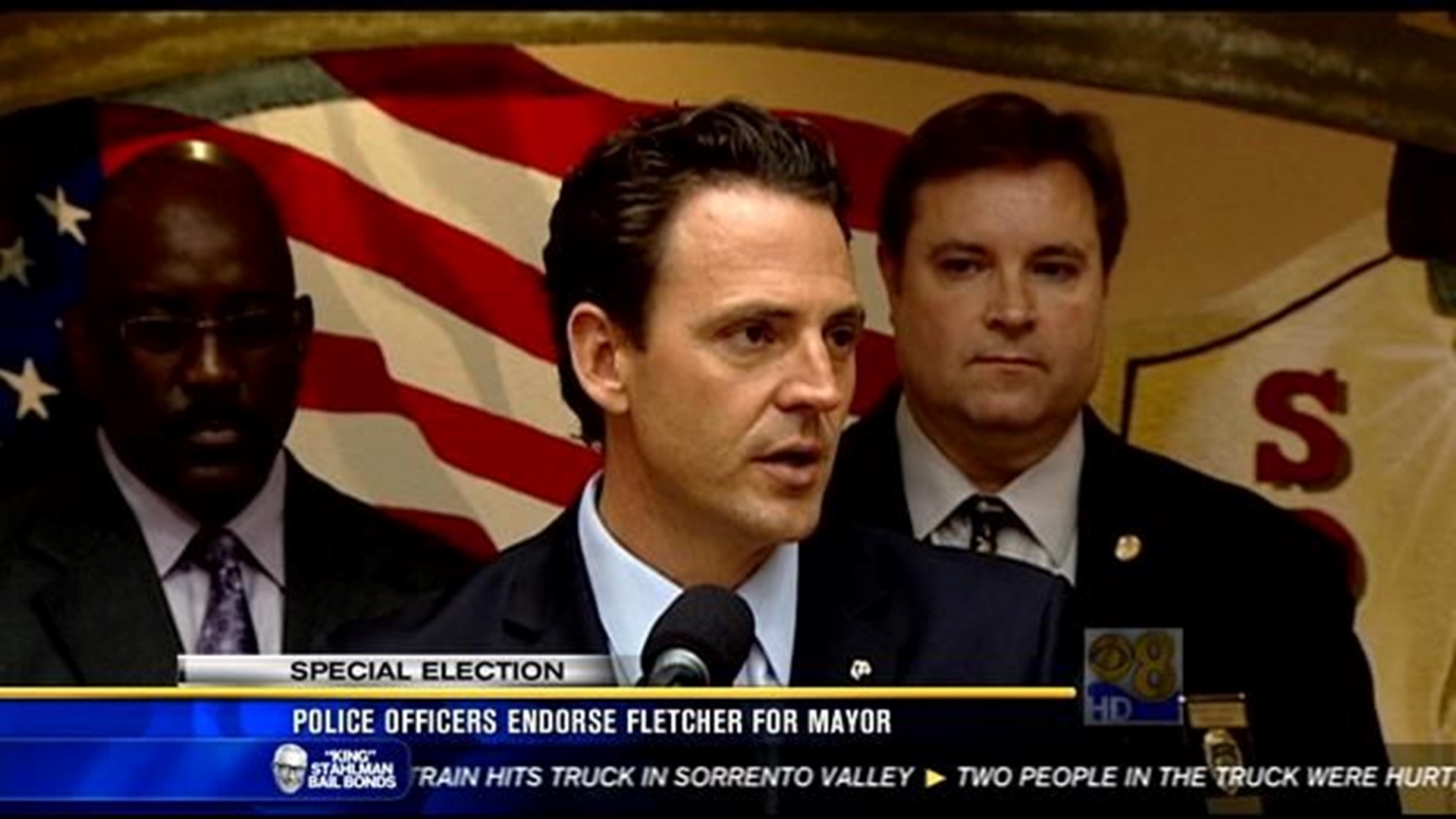 Fletcher endorsed by police officer's association | cbs8.com