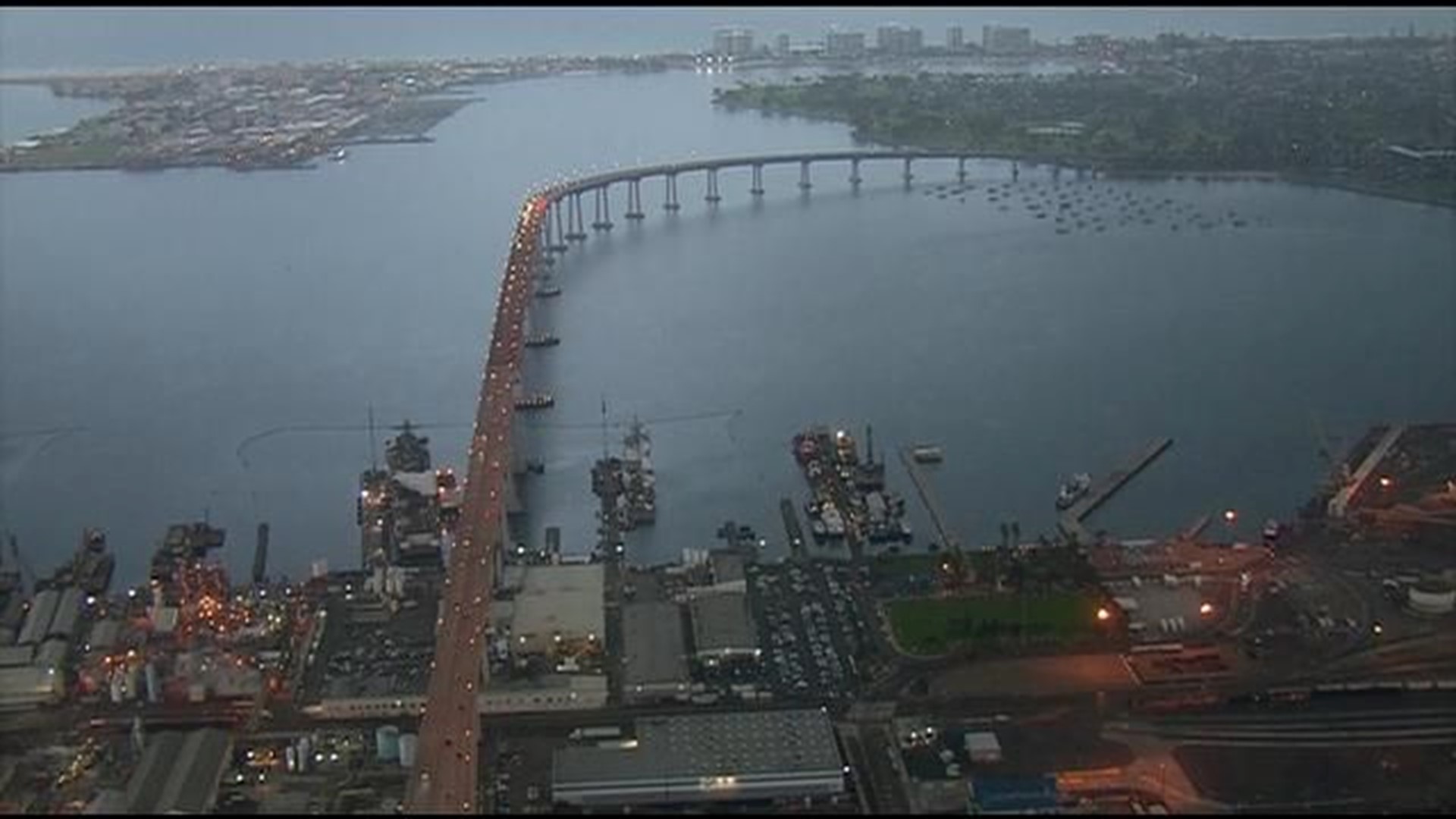 Foggy start over the Coronado Bridge | cbs8.com