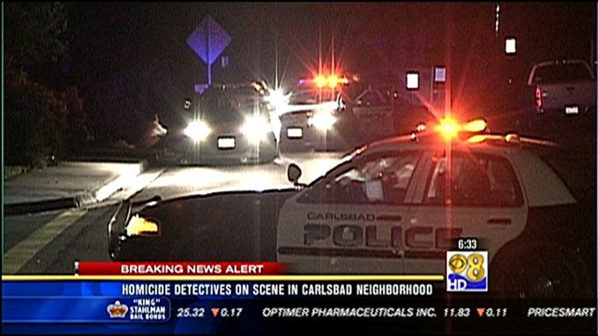 Man found stabbed to death in Carlsbad garage | cbs8.com