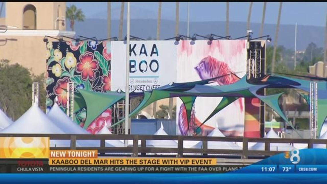 The KAABOO Music Festival kicks off | cbs8.com
