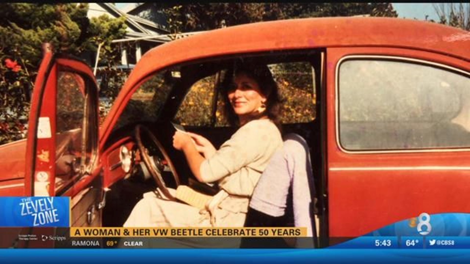 A woman & her VW Beetle celebrate 50 years | cbs8.com