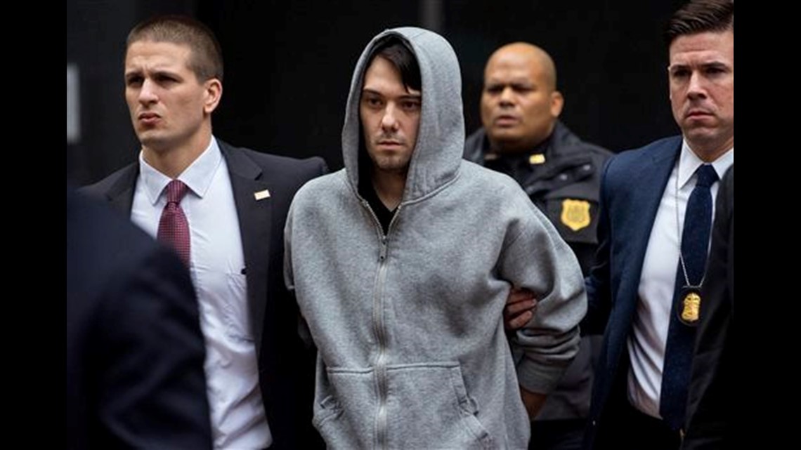 Shkreli drug company, KaloBios, files for bankruptcy | cbs8.com