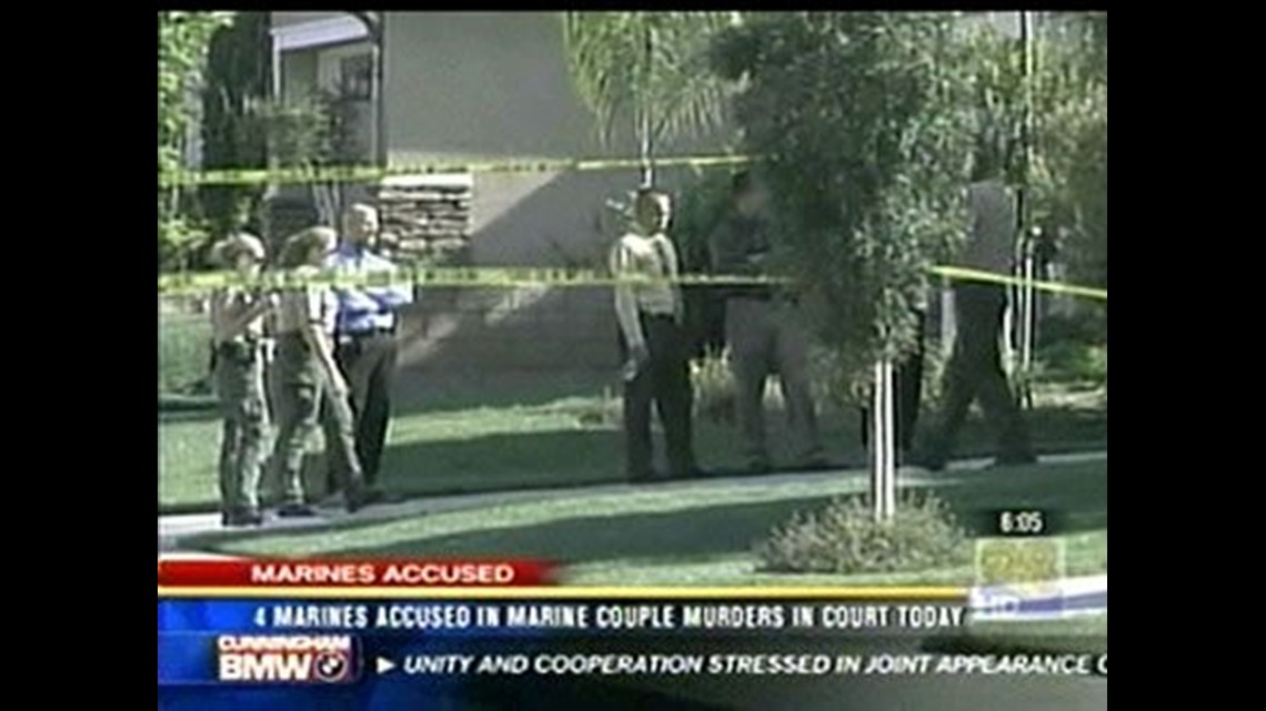 Four Camp Pendleton Marines Accused In Marine Couple Murders In Court | cbs8.com