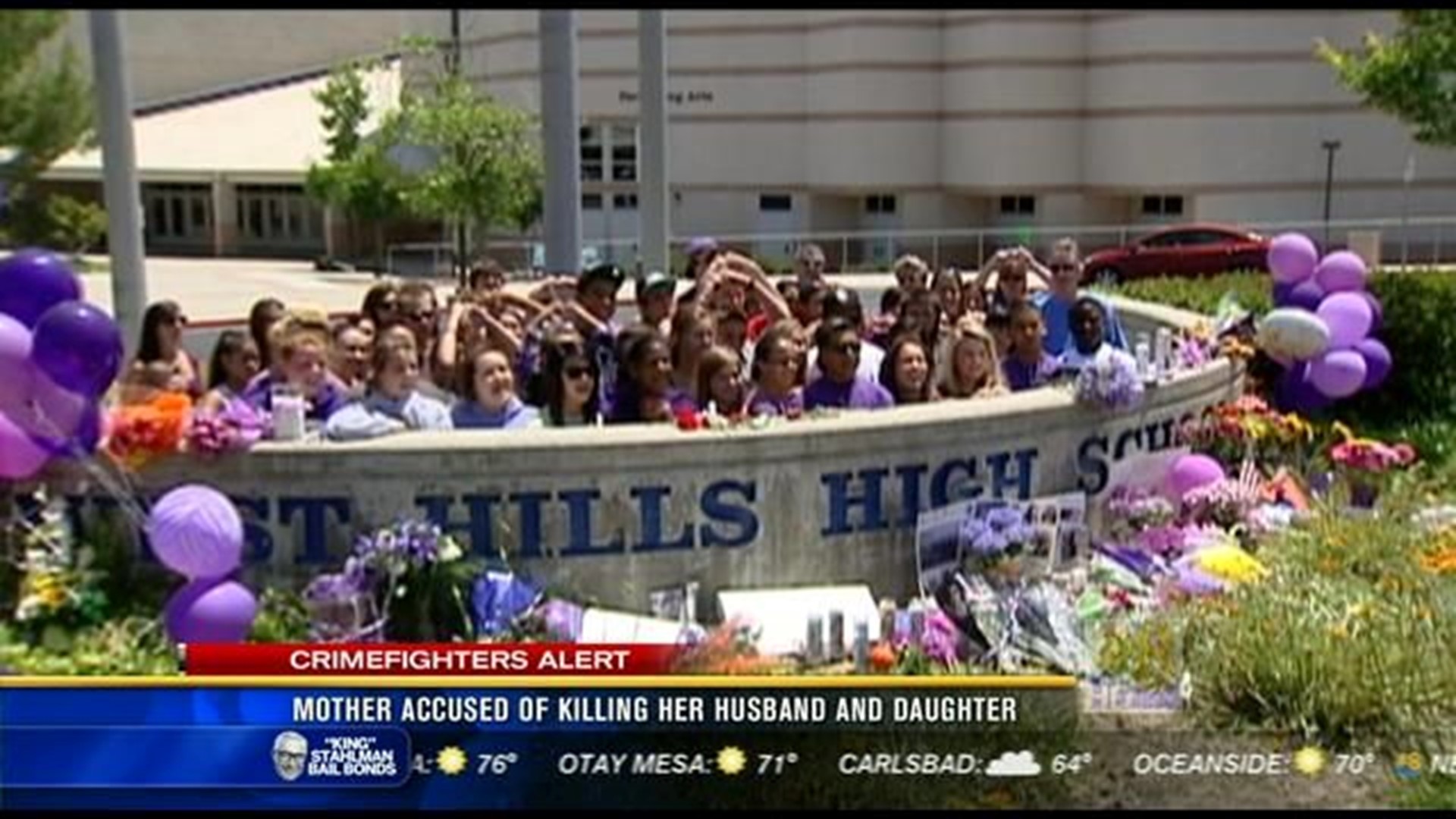 Friends gather Sunday to remember Aaliyah Johnson | cbs8.com