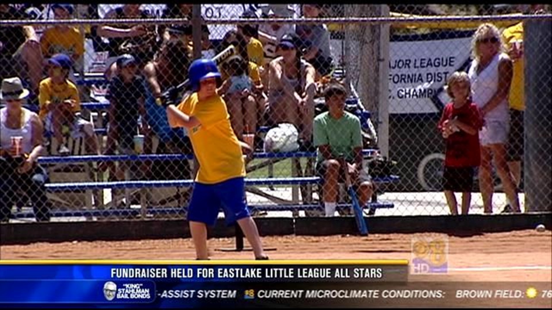 Fundraiser held for Eastlake Little League All Stars | cbs8.com