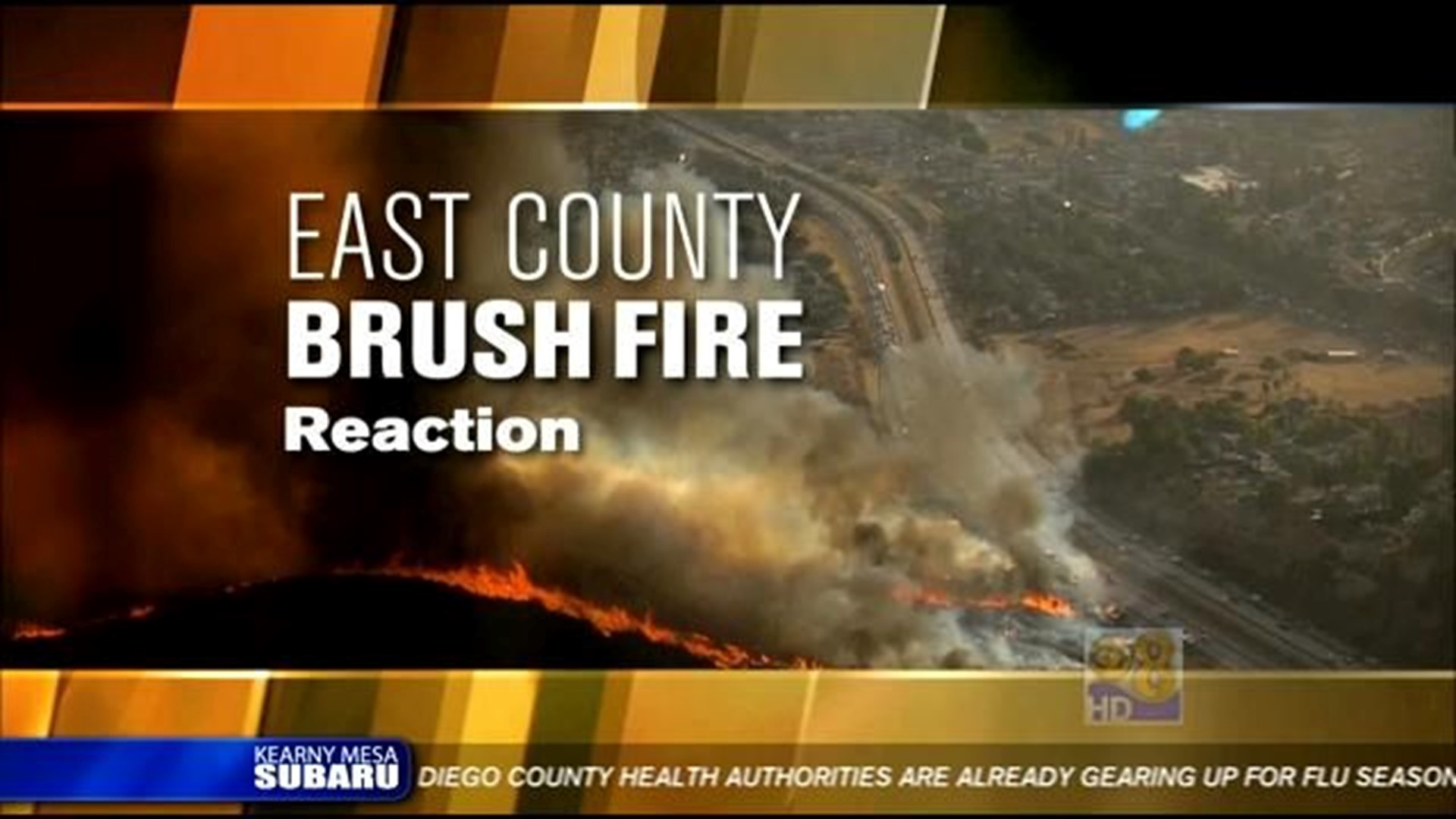 El Cajon brush fire burns dangerously close to homes | cbs8.com