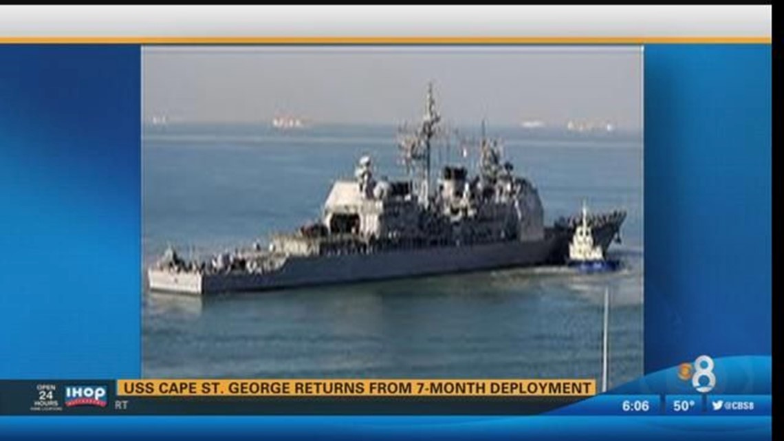USS Cape St. George returns to San Diego | cbs8.com