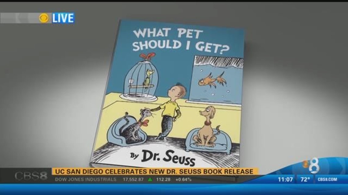 UCSD celebrates release of new Dr. Seuss book | cbs8.com