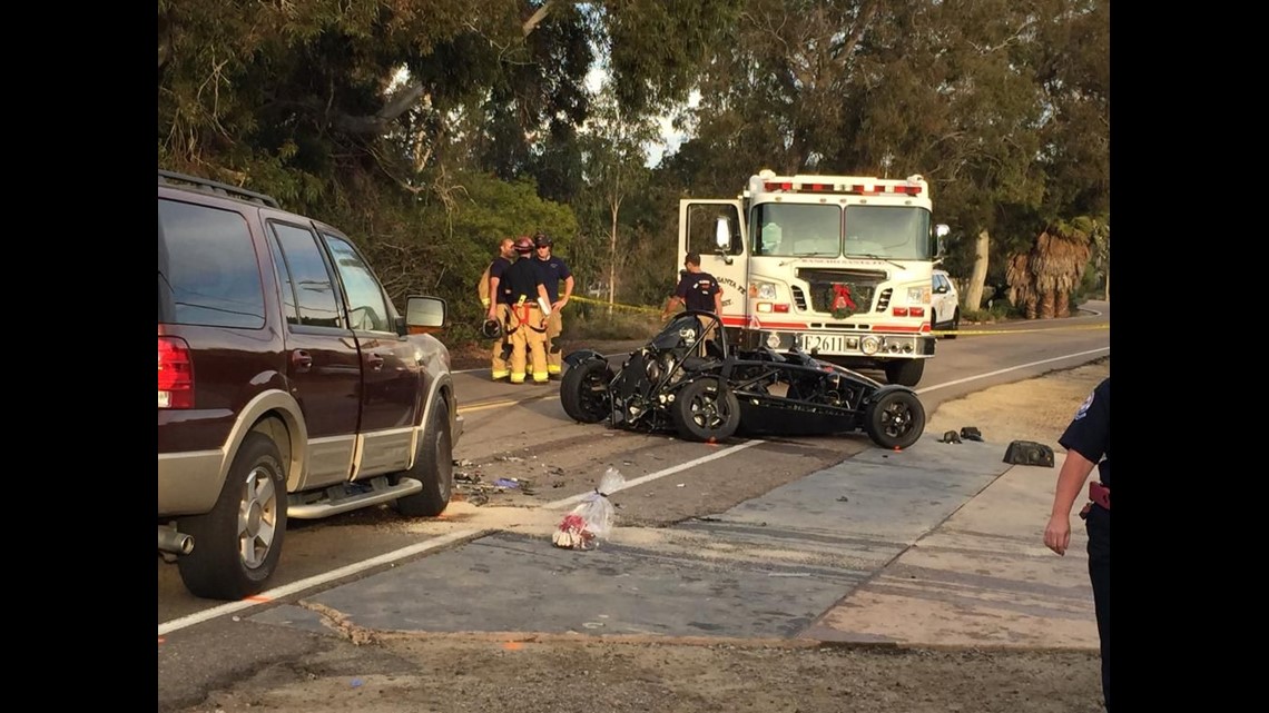 4 injured in crash involving Ariel Atom sports car | cbs8.com