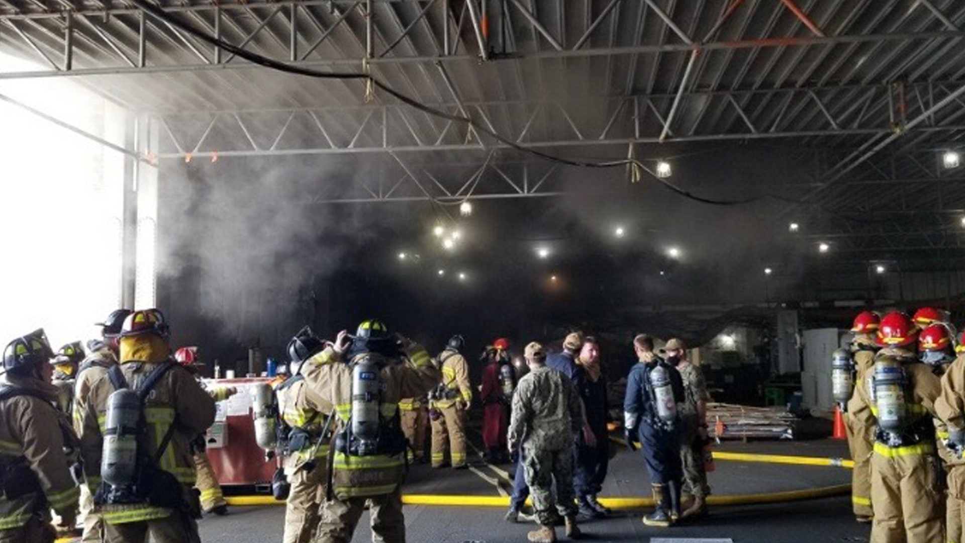 Sailor faces judge in USS Bonhomme Richard fire | cbs8.com