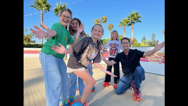Roller skating at the Hotel Del Coronado | cbs8.com