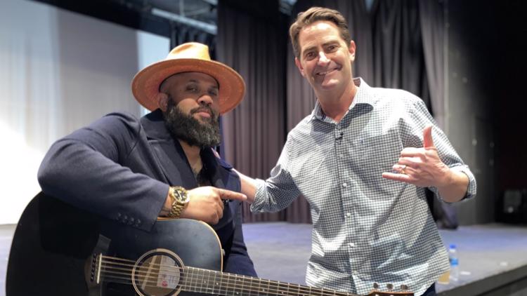 Ex-Marine Shane Hall is ready to 'Howl and Sway' | cbs8.com