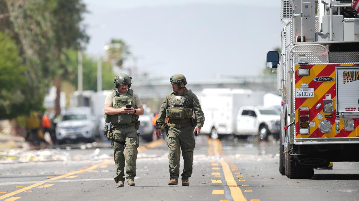 Fatal Palm Springs, CA explosion investigated by FBI | cbs8.com