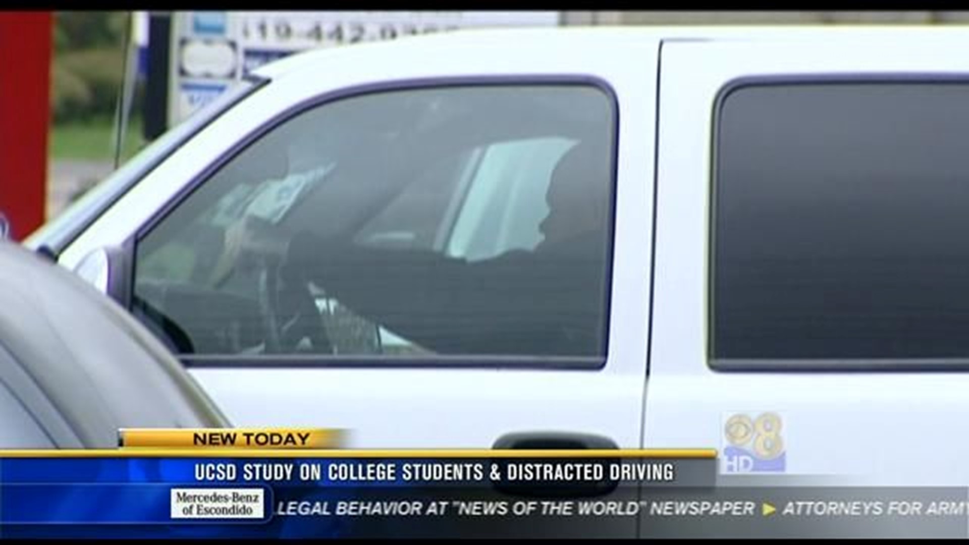 UCSD releases study on distracted driving among college students | cbs8.com