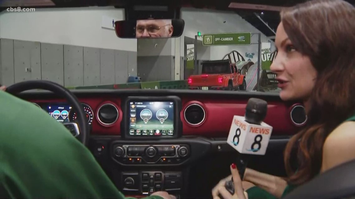 Jenny tries Camp Jeep at the SD Auto Show | cbs8.com