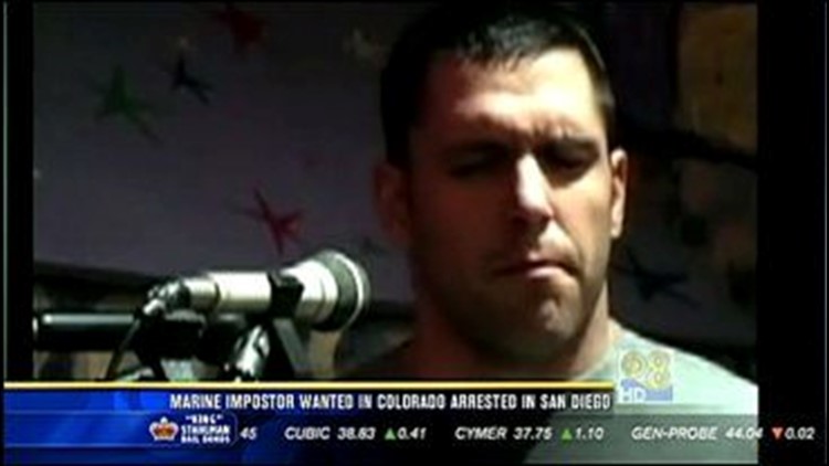 Mental patient posing as decorated Marine arrested in San Diego | cbs8.com