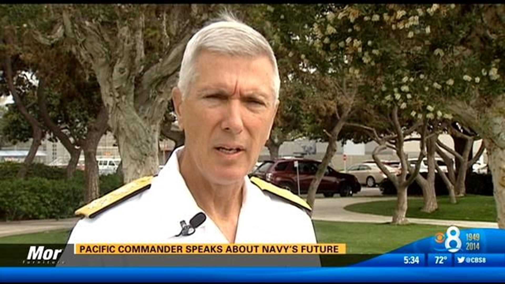 Pacific commander speaks about Navy's future | cbs8.com