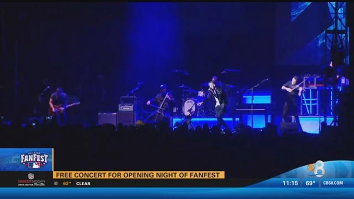 OneRepublic kicks off All-Star Game concert series | cbs8.com