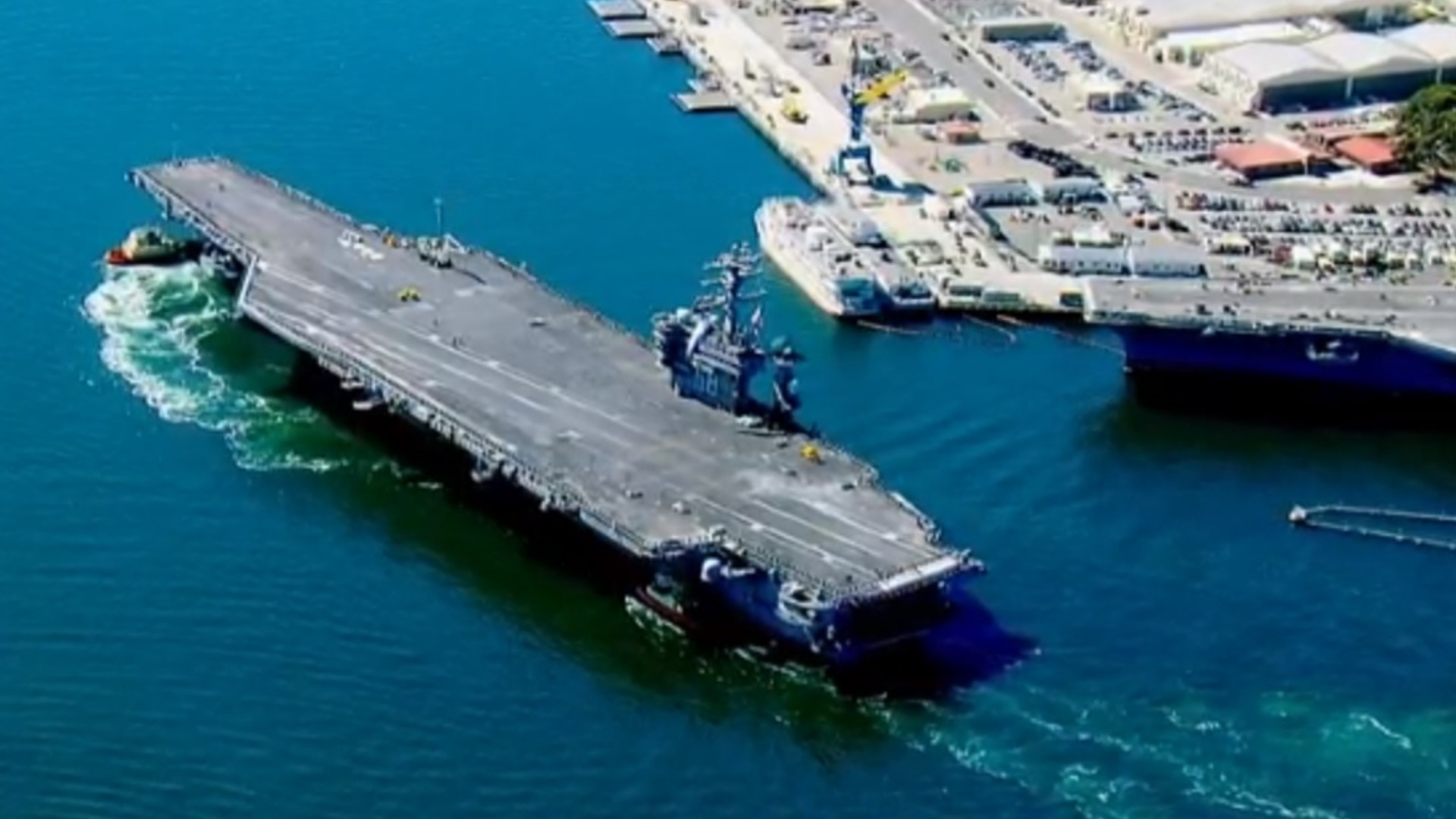 Nimitz Carrier Strike Group arrives in San Diego after deployment ...