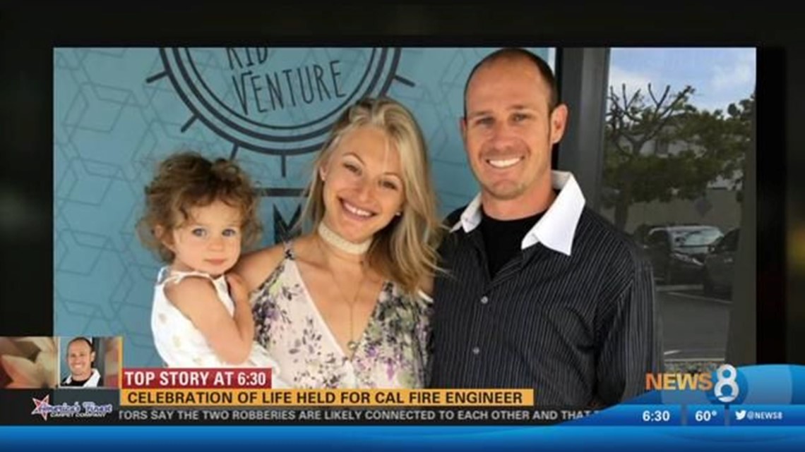 Celebration of Life held for Cory Iverson, Cal Fire engineer killed ...