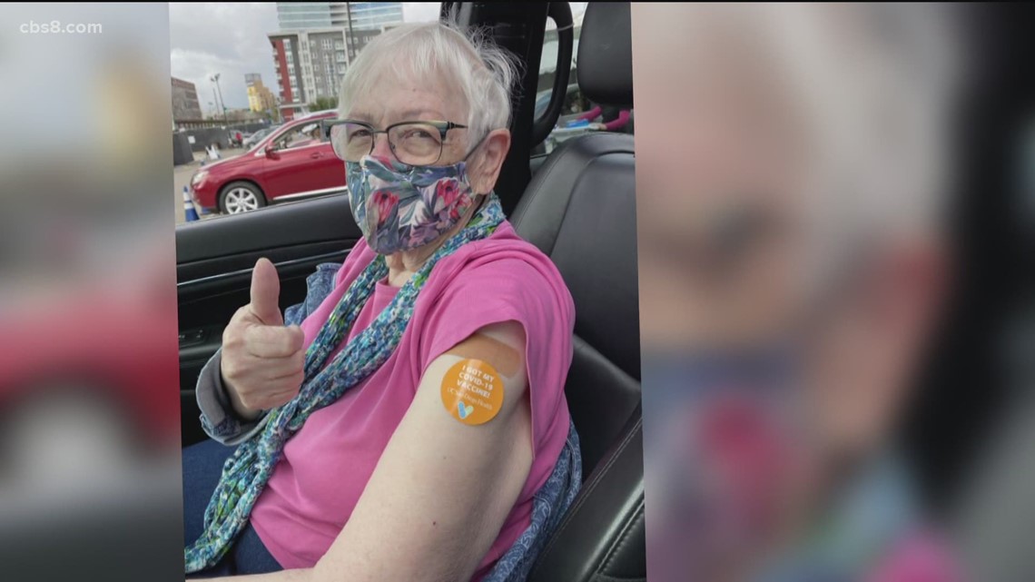 Coronado firefighters vaccinate seniors | cbs8.com