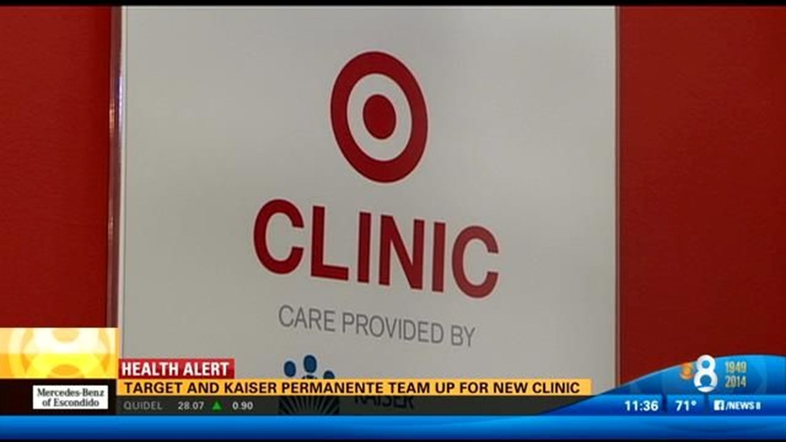 Target and Kaiser team up to introduce new health clinics | cbs8.com