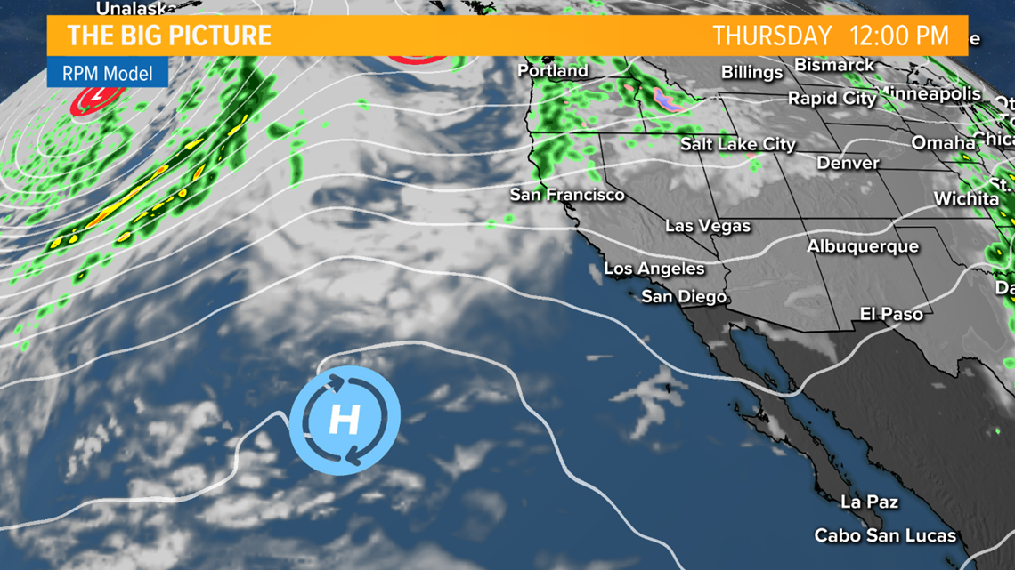 Cooler with overnight rain possible in San Diego | cbs8.com