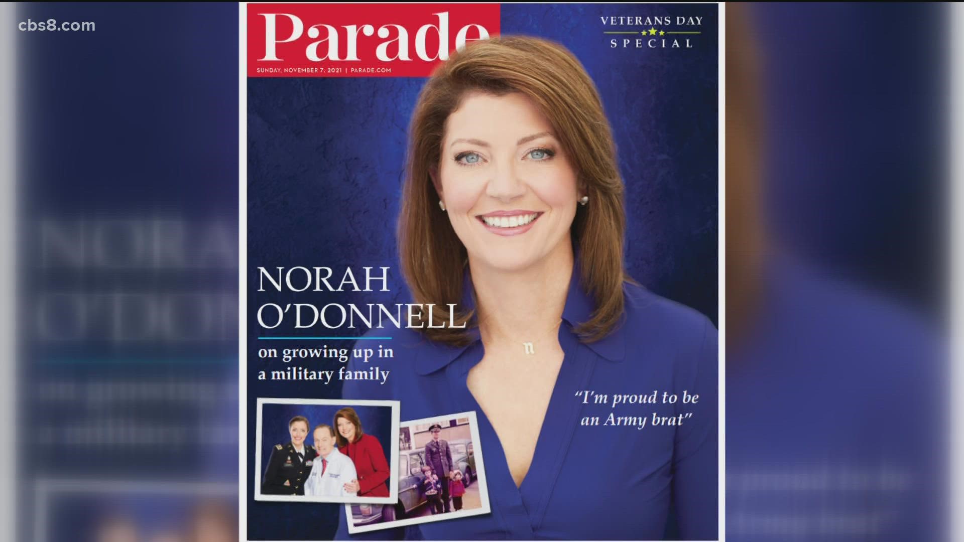CBS Norah O'Donnell discusses new series to honor Veterans Day | cbs8.com