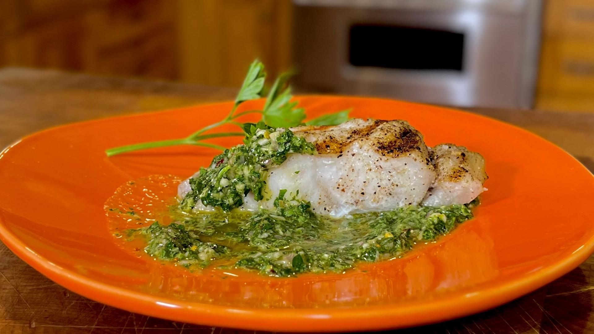 Grilled Fish with Chimichurri | Cooking With Styles | cbs8.com