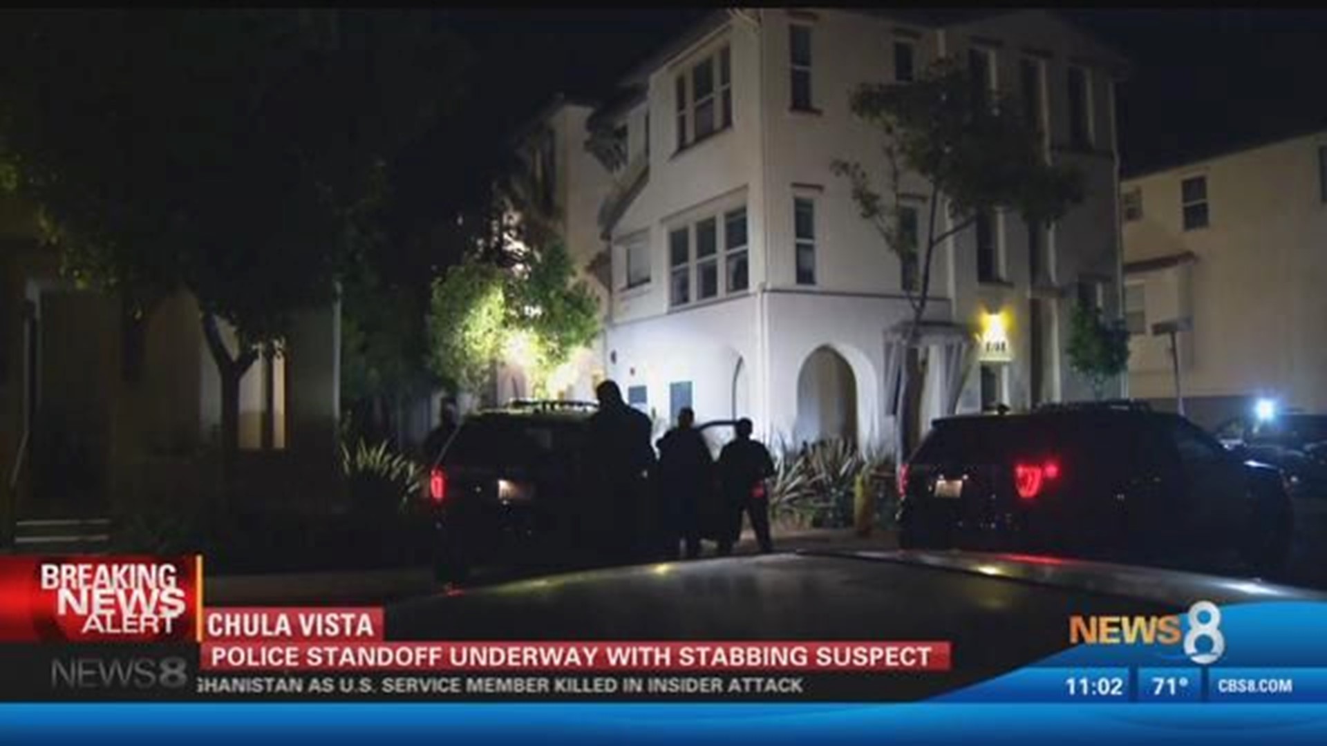 Stabbing suspect in custody after hours-long standoff in Chula Vista ...