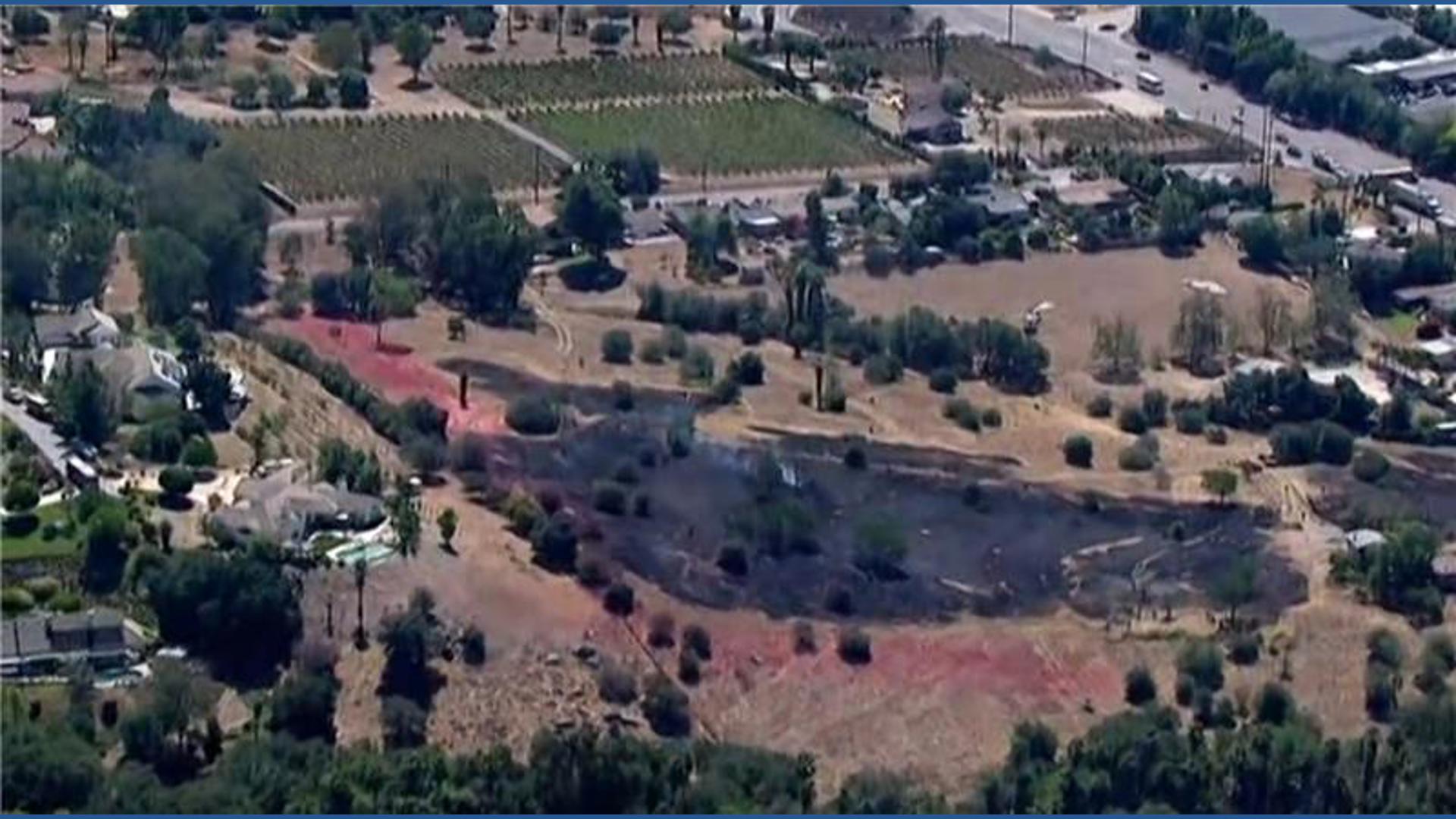 Brush fire, smoke, flames, any evacuations, map in Escondido | cbs8.com