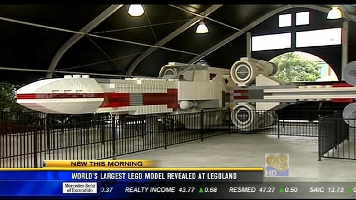 World's largest Lego model unveiled in Carlsbad | cbs8.com