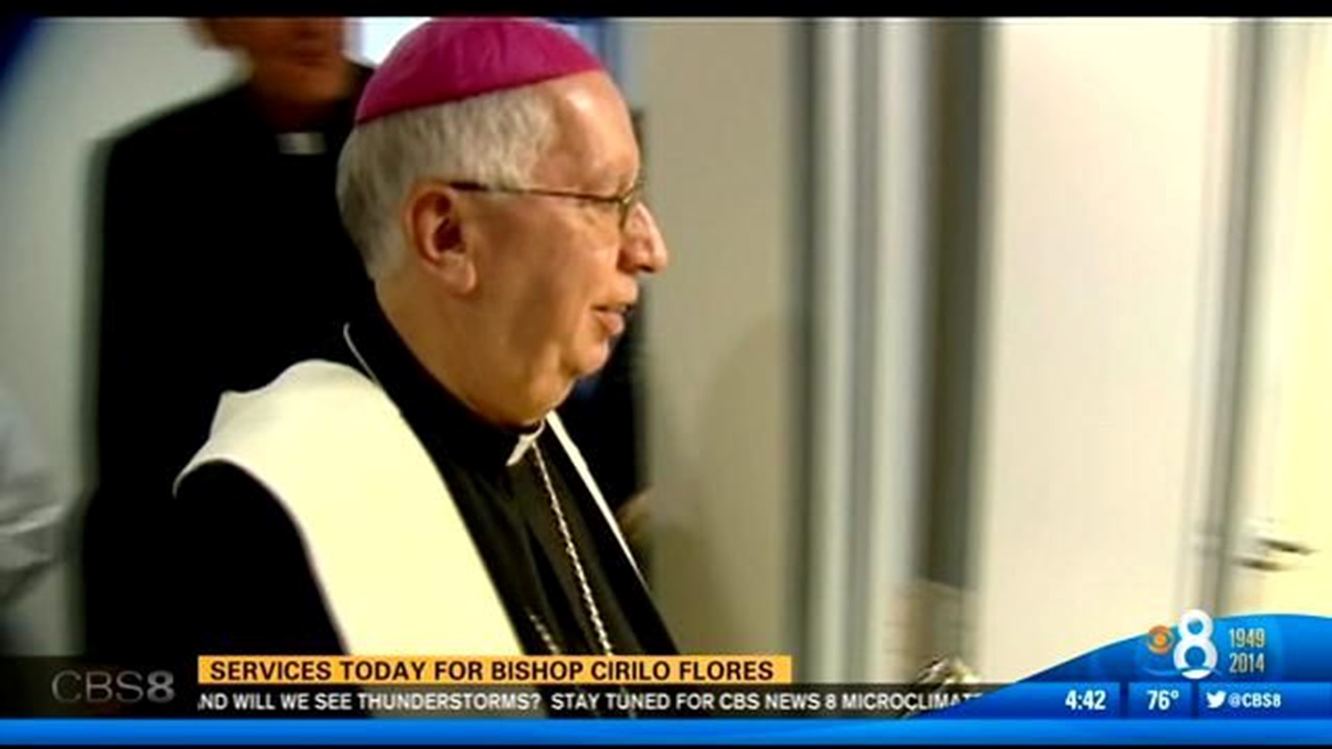 Services Tuesday for SD bishop Cirilo Flores | cbs8.com