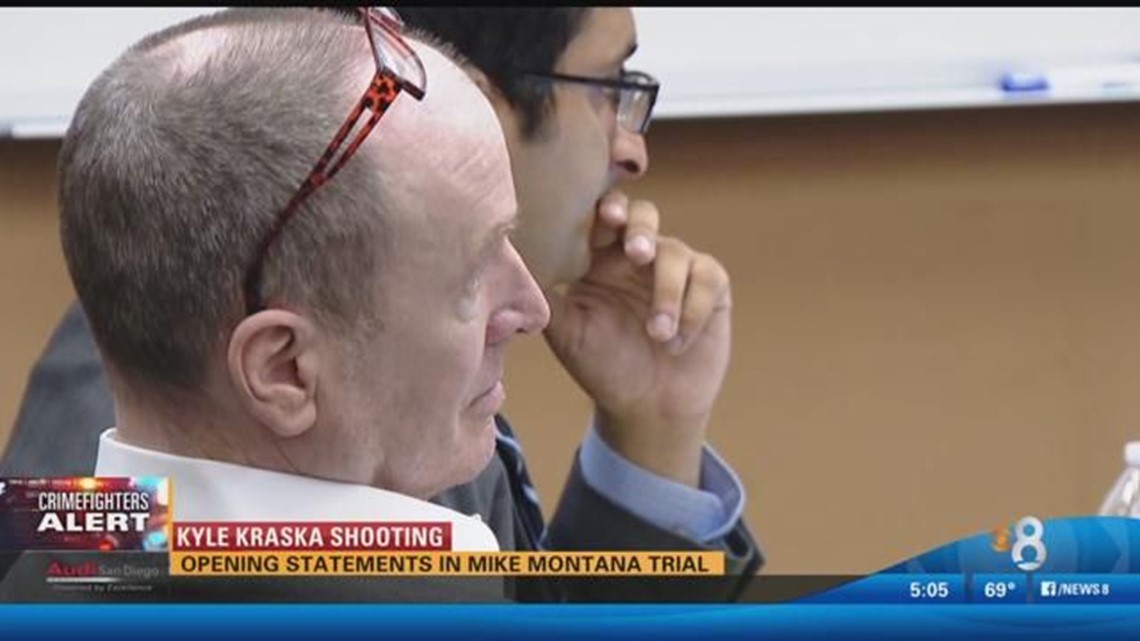 Kyle Kraska Shooting: Opening statements in Mike Montana trial | cbs8.com